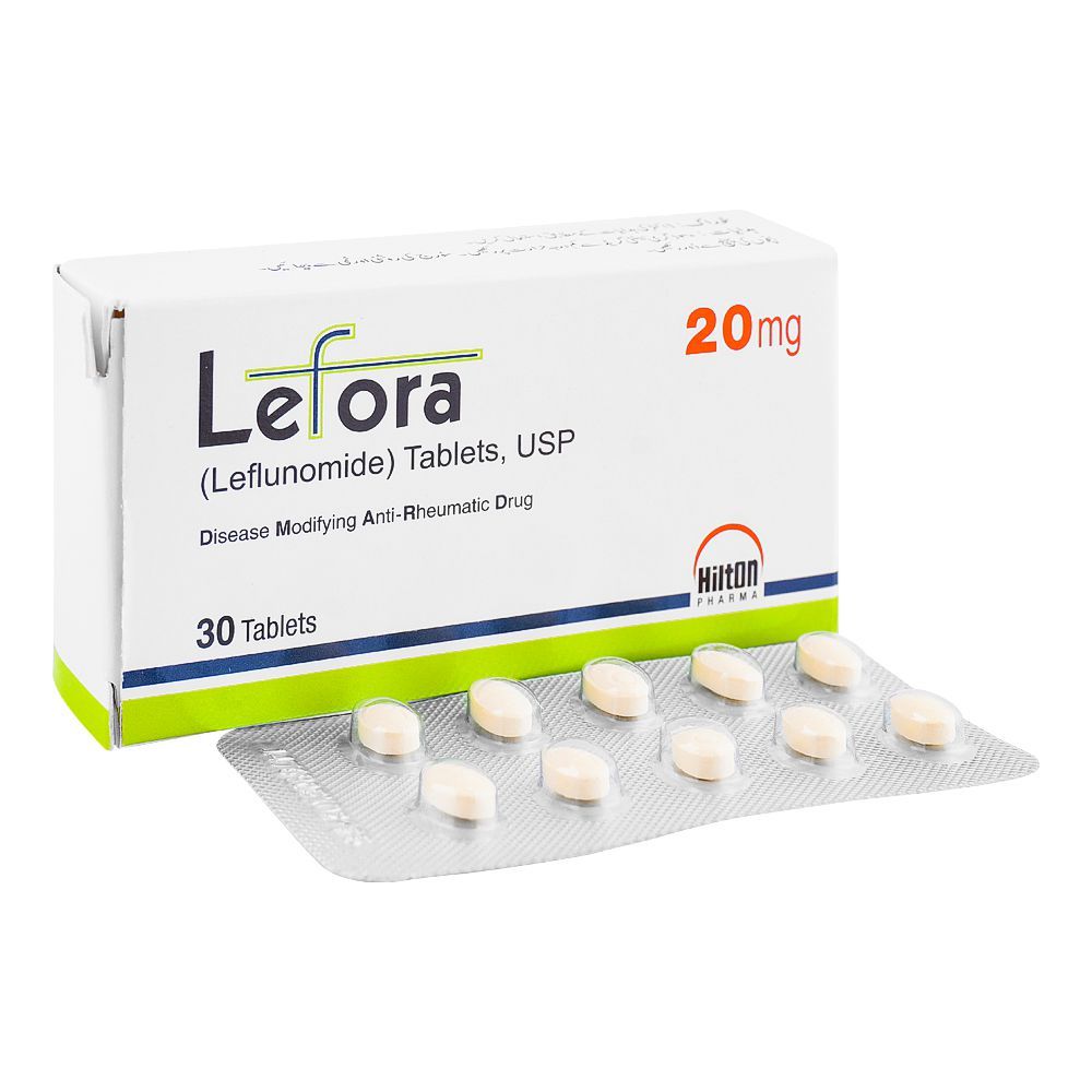 Buy Hilton Pharma Lefora Tablet, 20mg, 30-Pack in Pakistan – Shopaholic.pk