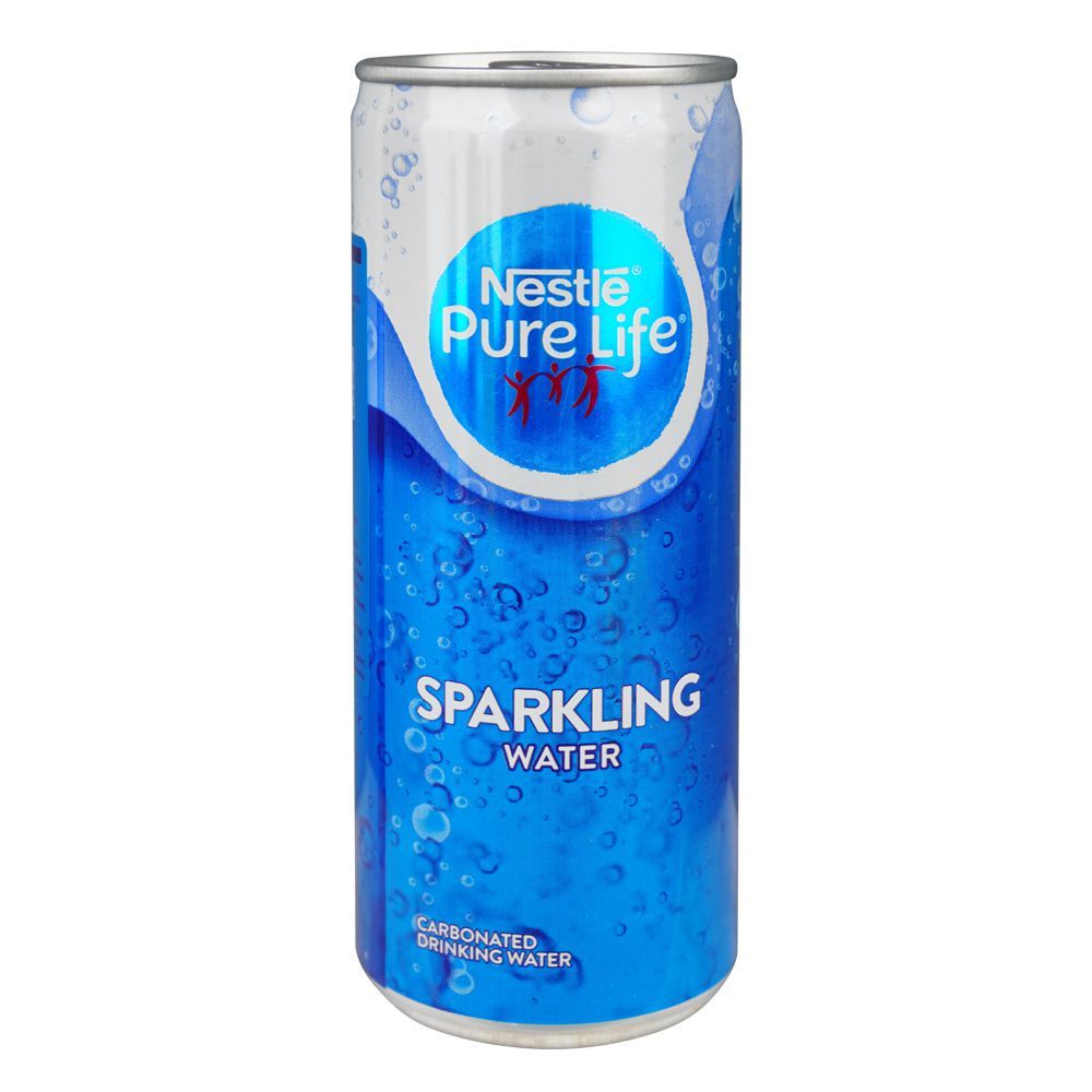 Buy Nestle Pure Life Sparkling Water, 250ml Can in Karachi – Shopaholic.pk