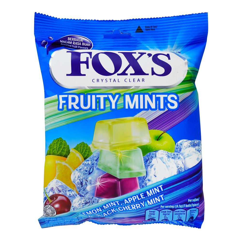 Buy Fox's Fruity Mints Candy Pouch, 90g Online in Pakistan – Shopaholic.pk
