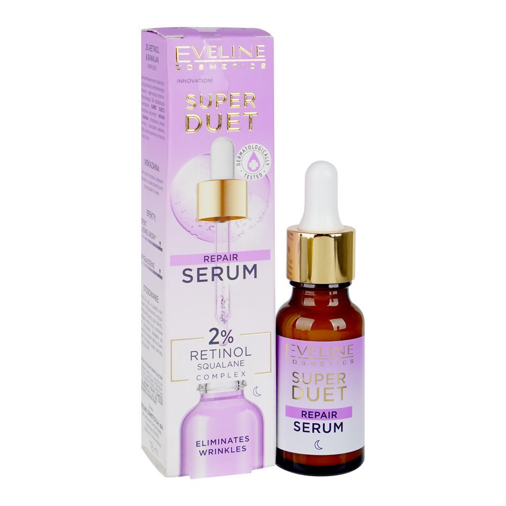 Buy Eveline Super Duet, Repair Serum, 18ml in Pakistan – Shopaholic.pk