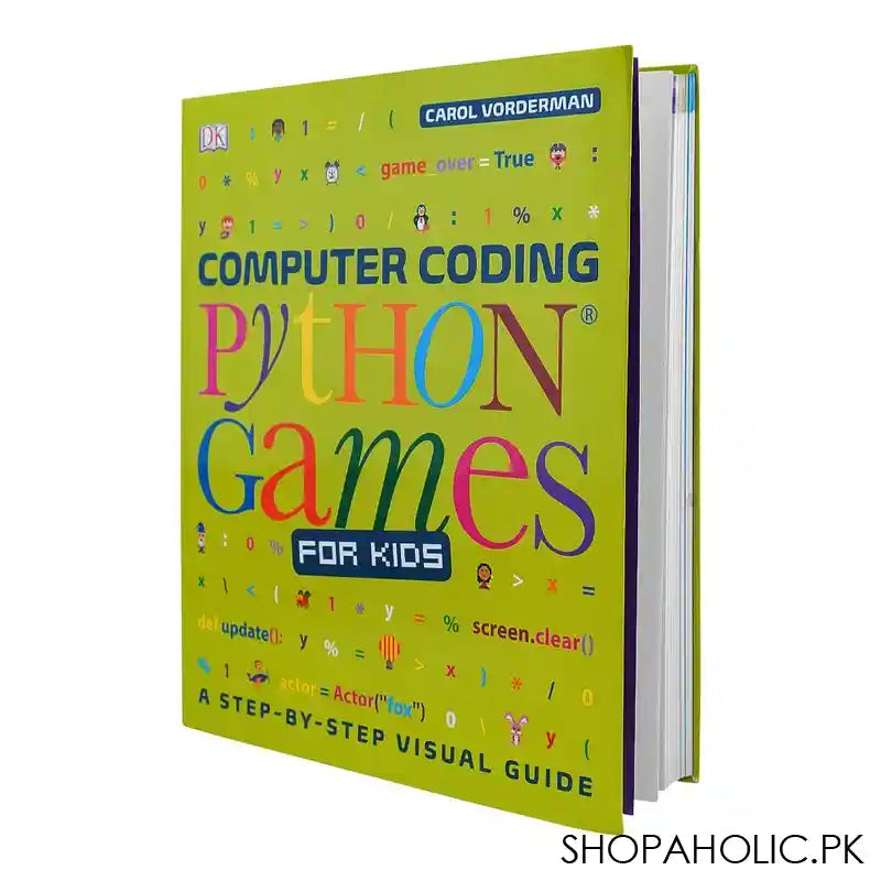 Buy Computer Coding Python Games Book For Kids in Pakistan – Shopaholic.pk