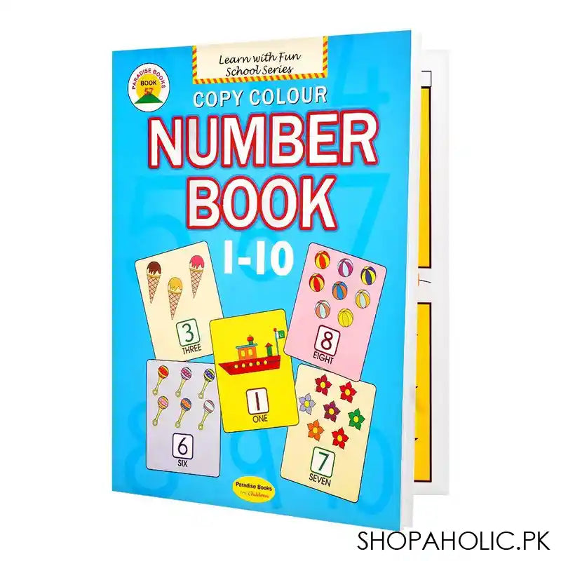 Buy Copy Color Numbers 1-10 Book at Best Price in Pakistan – Shopaholic.pk