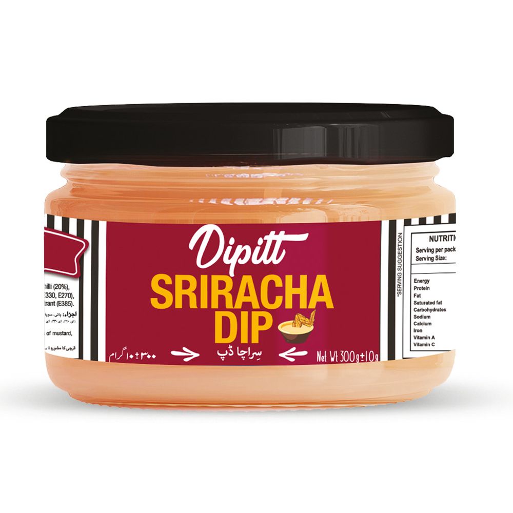 Buy Dipitt Sriracha Dip, 300g Online in Pakistan – Shopaholic.pk
