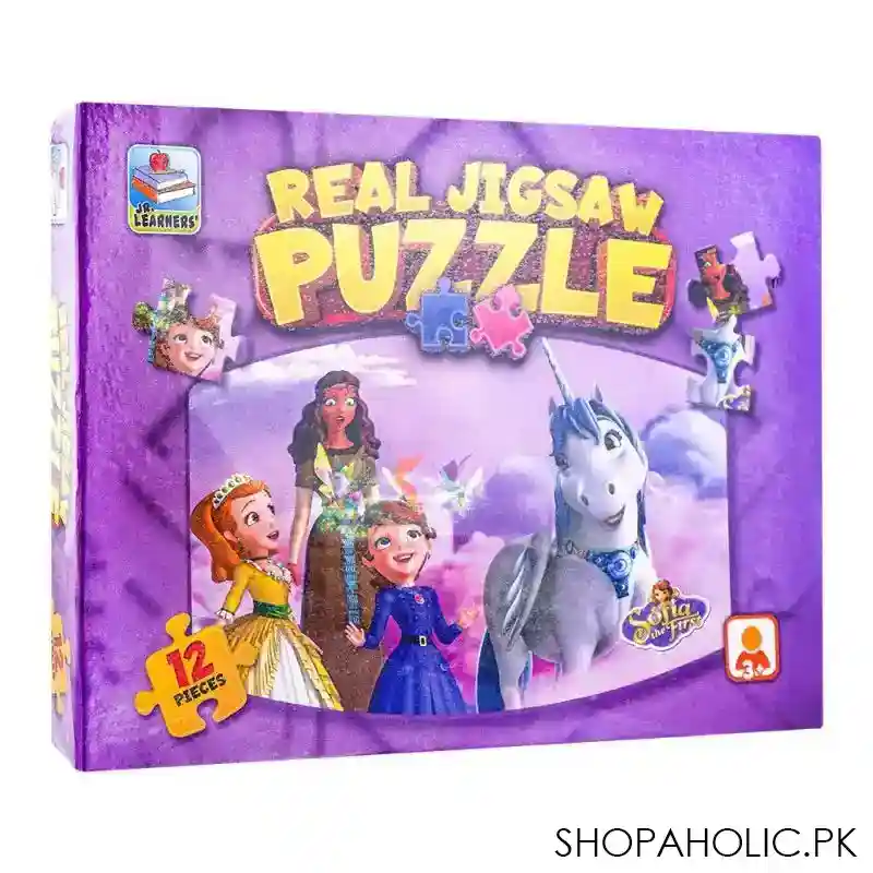 Jr. Learners Real Jigsaw Puzzle Sofia The First for 3+ Years ...
