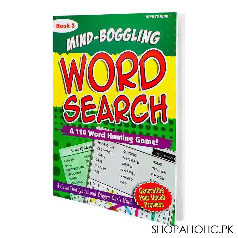 Buy Paramount Mind Boggling Word Search Book 3 in Pakistan – Shopaholic.pk