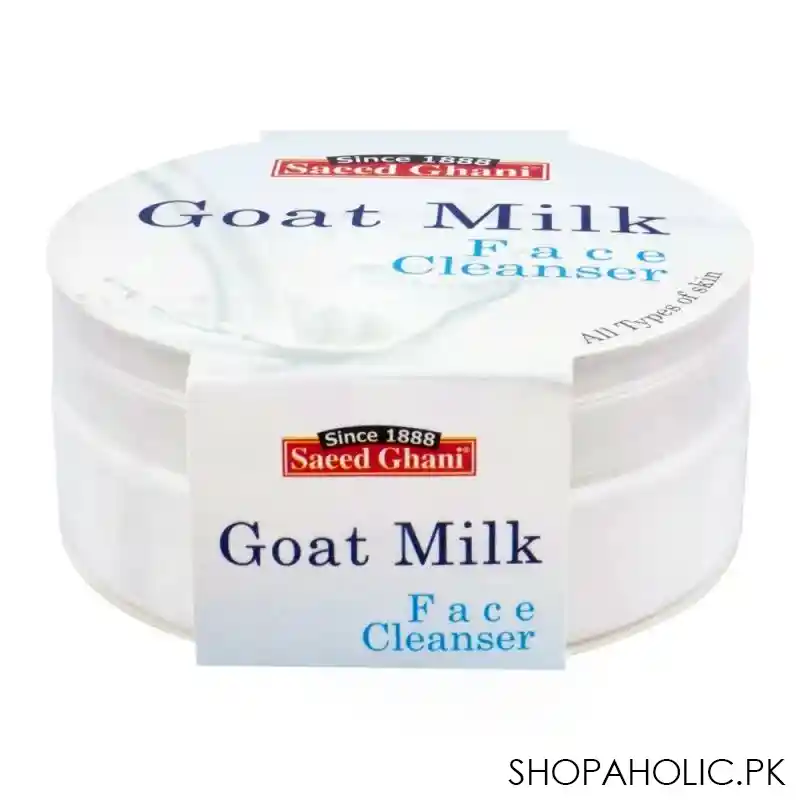 Buy Saeed Ghani Goat Milk Face Cleanser, 180g in Pakistan – Shopaholic.pk