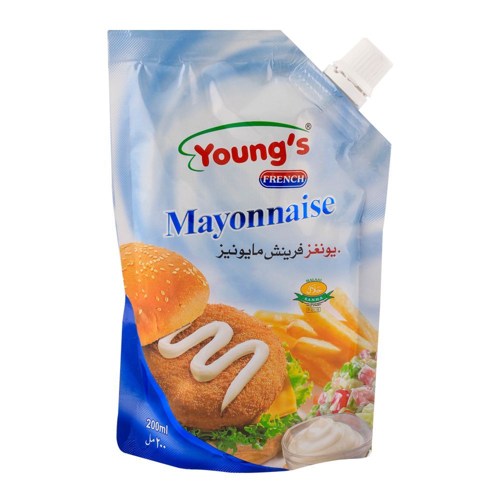Buy Young's Mayonnaise 200ml Online in Pakistan – Shopaholic.pk