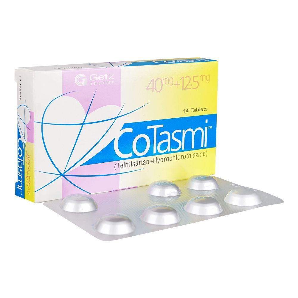 Buy Co-Tasmi Tablets, 40mg+12.5mg Box Online in Pakistan – Shopaholic.pk