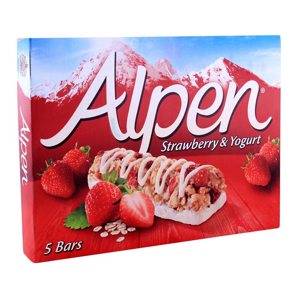 Buy Alpen Light Strawberry & Yogurt Cereal Bars 5-Pack – Shopaholic.pk
