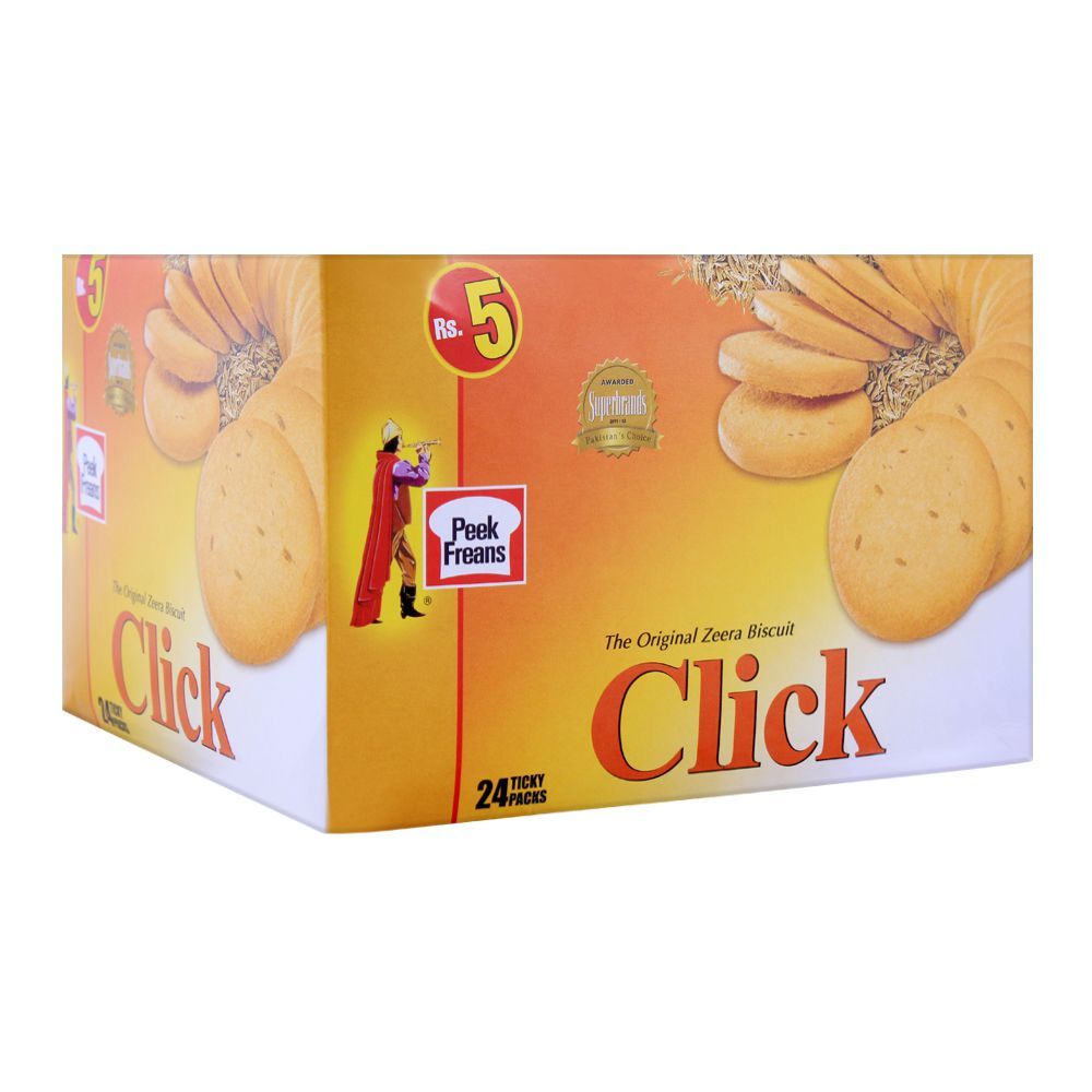 Buy Peek Freans Click Biscuit, 24 Ticky Packs in Pakistan – Shopaholic.pk