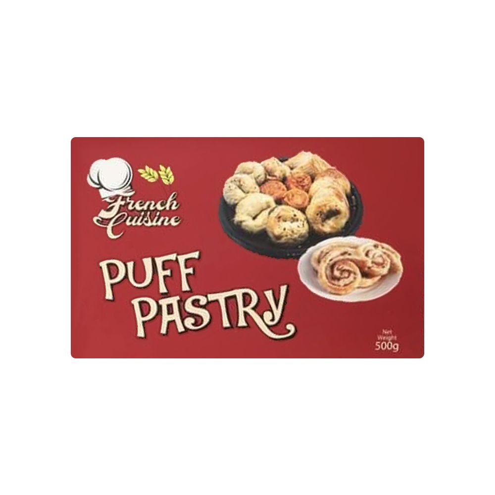 Buy French Cuisine Puff Pastry, Frozen, 500g in Pakistan – Shopaholic.pk