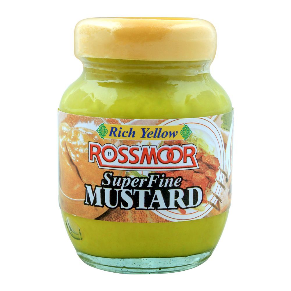 Buy Rossmorr Super Fine Mustard Paste, Rich Yellow, 165g – Shopaholic.pk