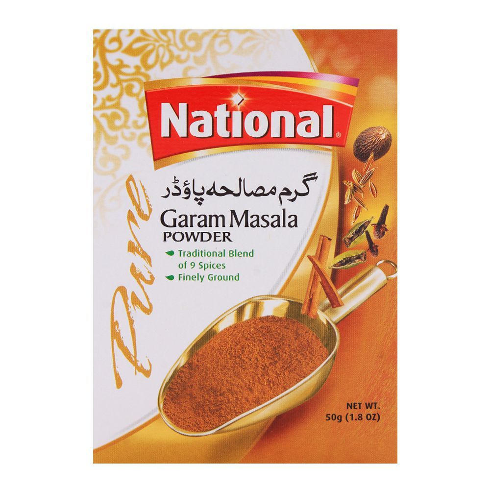 Buy National Garam Masala Powder 50gm Online in Pakistan – Shopaholic.pk