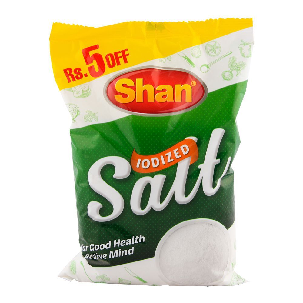 Buy Shan Iodized Salt 800gm Online in Pakistan – Shopaholic.pk