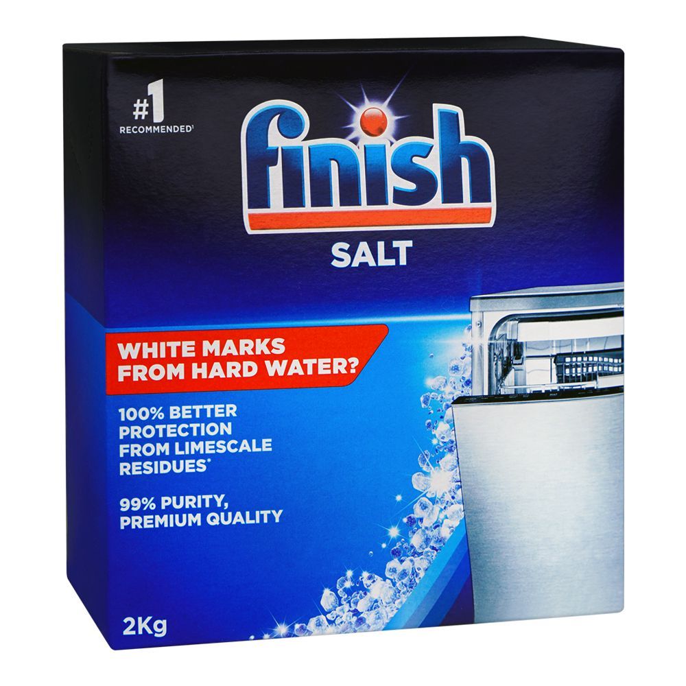 Buy Finish Dish Washing Salt Helps Soften Water, 2kg – Shopaholic.pk