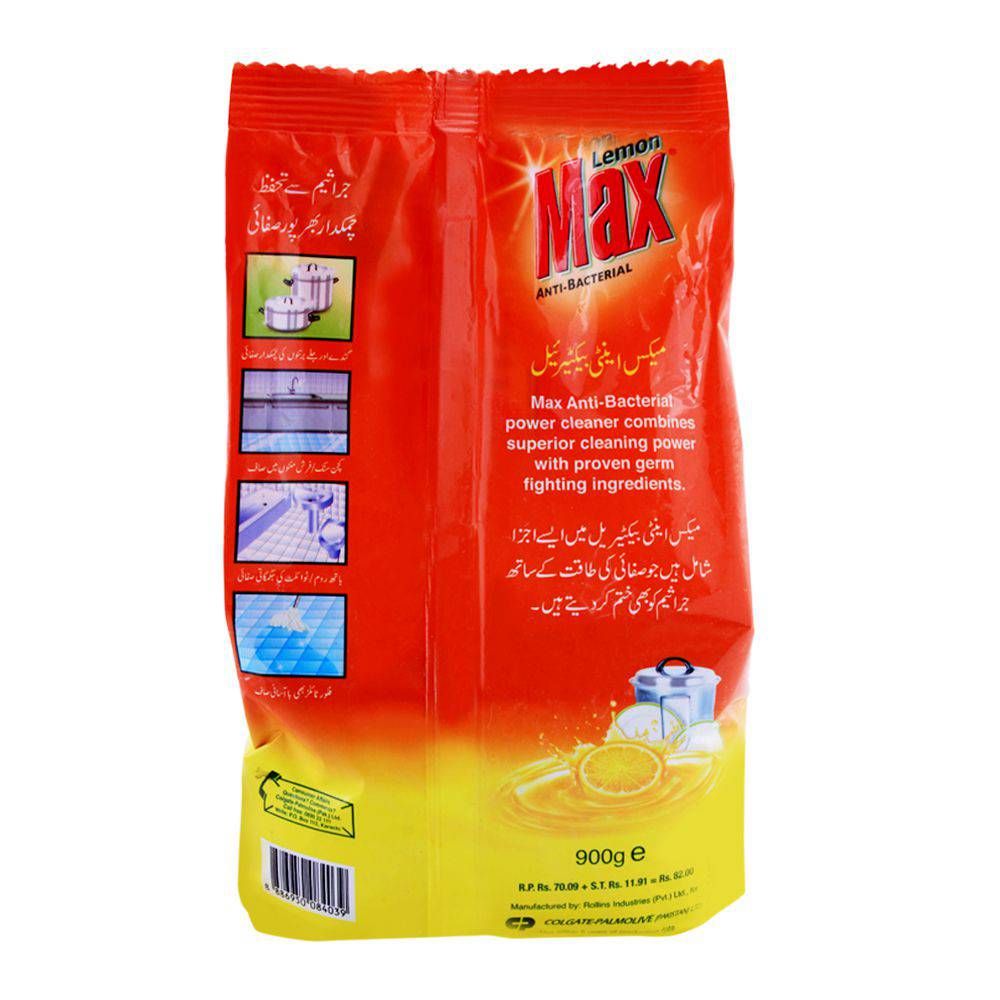 Buy Lemon Max Power Cleaner, Dishwash, 790g in Pakistan – Shopaholic.pk