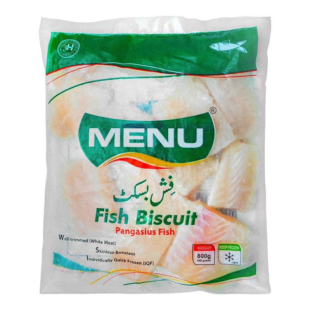 Buy Menu Fish Biscuit, Pangasius Fish, 800g in Pakistan – Shopaholic.pk