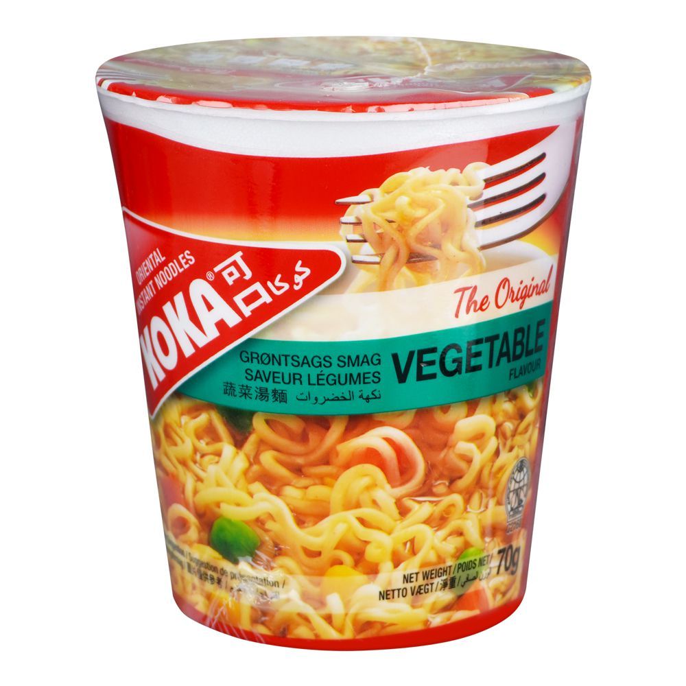 Buy Koka Vegetable Noodles Cup, 70g Online in Pakistan – Shopaholic.pk