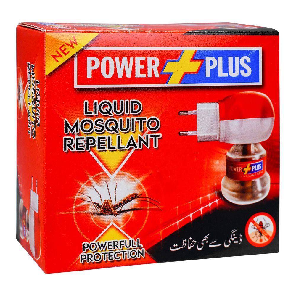Buy Power Plus Red Liquid Mosquito Repellant in Pakistan – Shopaholic.pk