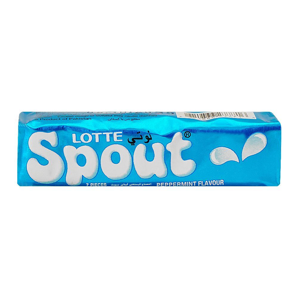 Buy Lotte Spout Peppermint Gum, 23.8g Online in Pakistan – Shopaholic.pk