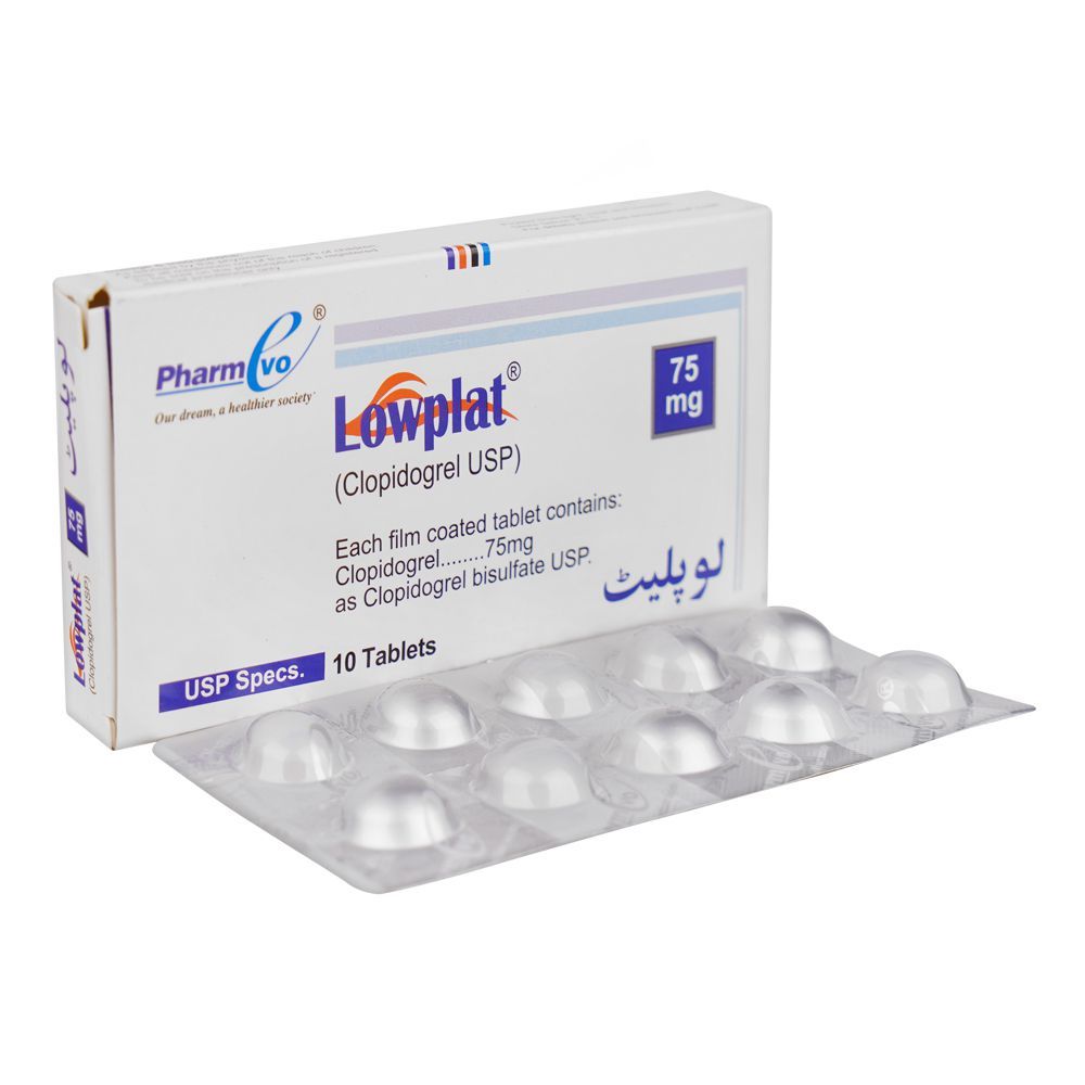 Buy Lowplat Tablets, 75mg Online in Pakistan – Shopaholic.pk