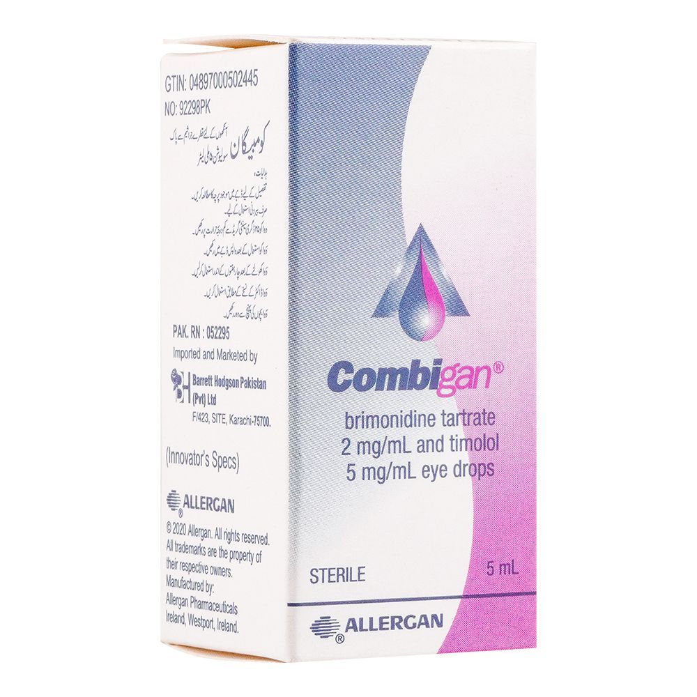 Buy Barrett Hodgson Combigan Eye Drops, 5ml in Pakistan – Shopaholic.pk