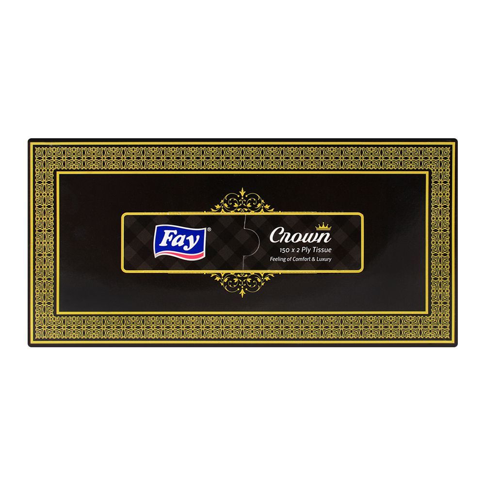 Buy Fay Crown Tissues 150x2 Ply Online in Pakistan – Shopaholic.pk