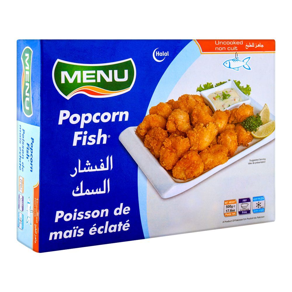 Buy Menu Popcorn Fish 500g Online in Pakistan – Shopaholic.pk