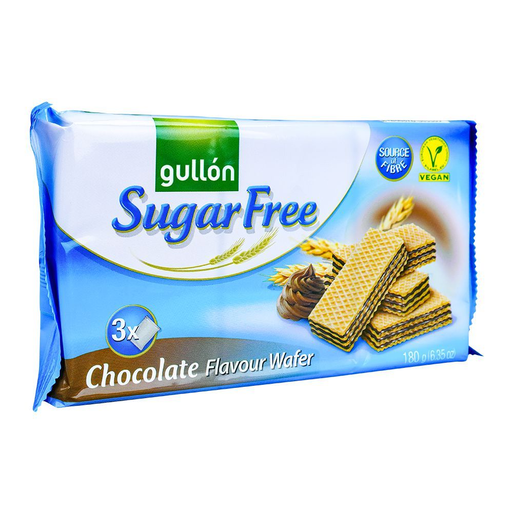 Buy Gullon Sugar Free Chocolate Wafers, 180g in Pakistan – Shopaholic.pk