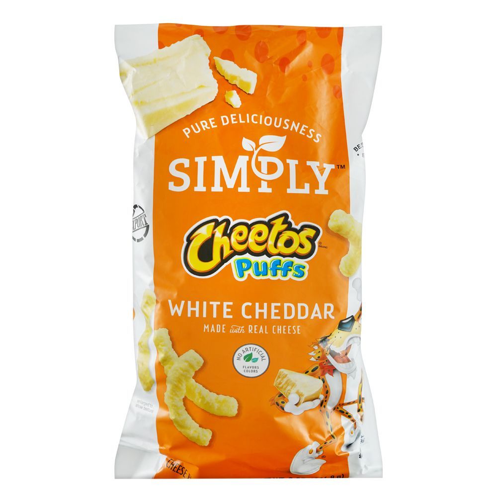 Buy Cheetos Simply Puff White Cheddar Cheese Snacks, 226.8g – Shopaholic.pk