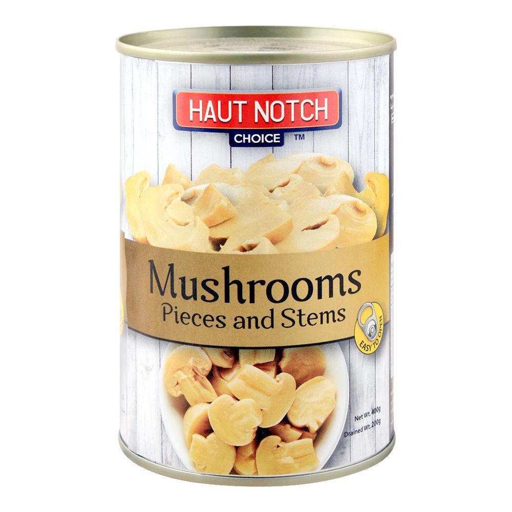 Buy Haut Notch Mushrooms, Pieces & Stems, 400g in Pakistan – Shopaholic.pk