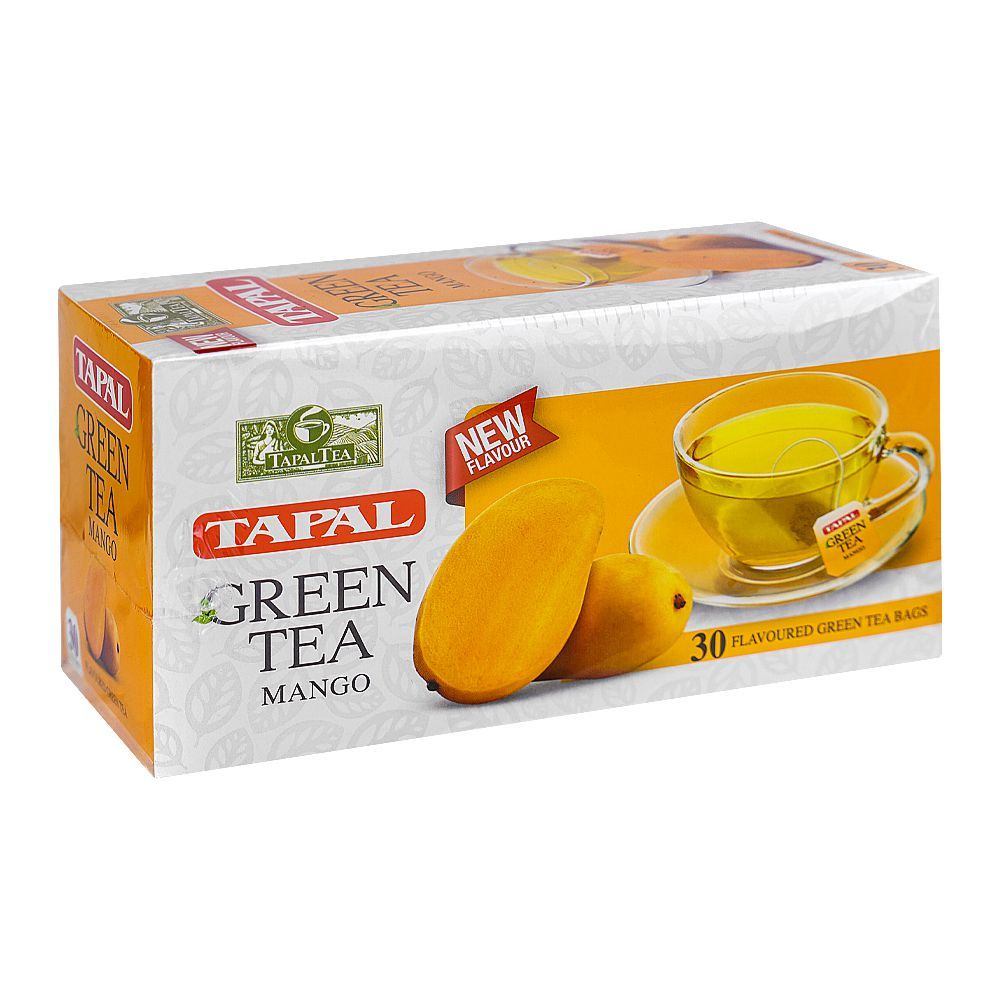 Buy Tapal Mango Green Tea Bags, 30-Pack Online in Pakistan – Shopaholic.pk