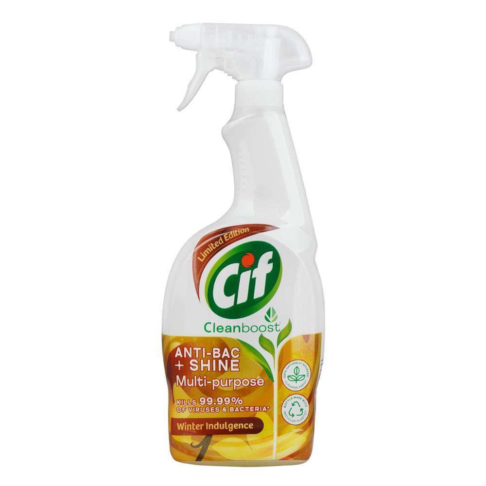 Cif Clean Boost Anti-Bacterial + Shine Multi-Purpose Spray – Shopaholic.pk