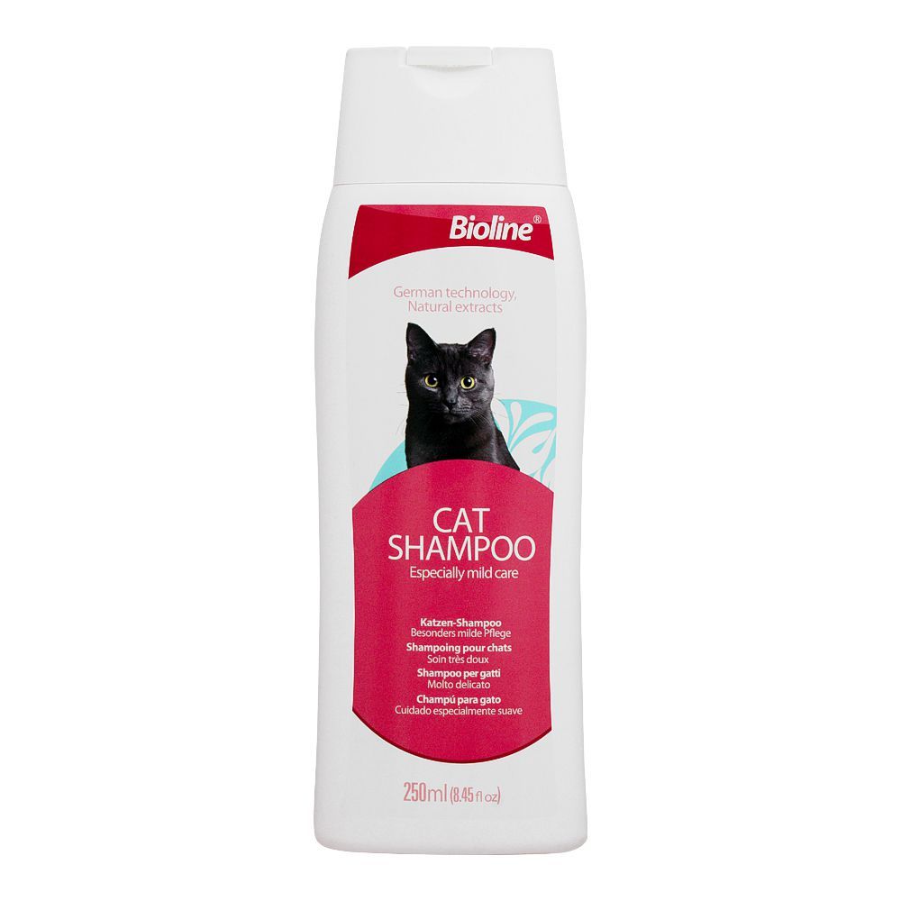 Buy Bioline Cat Shampoo, Mild Care, 250ml Online in Pakistan ...