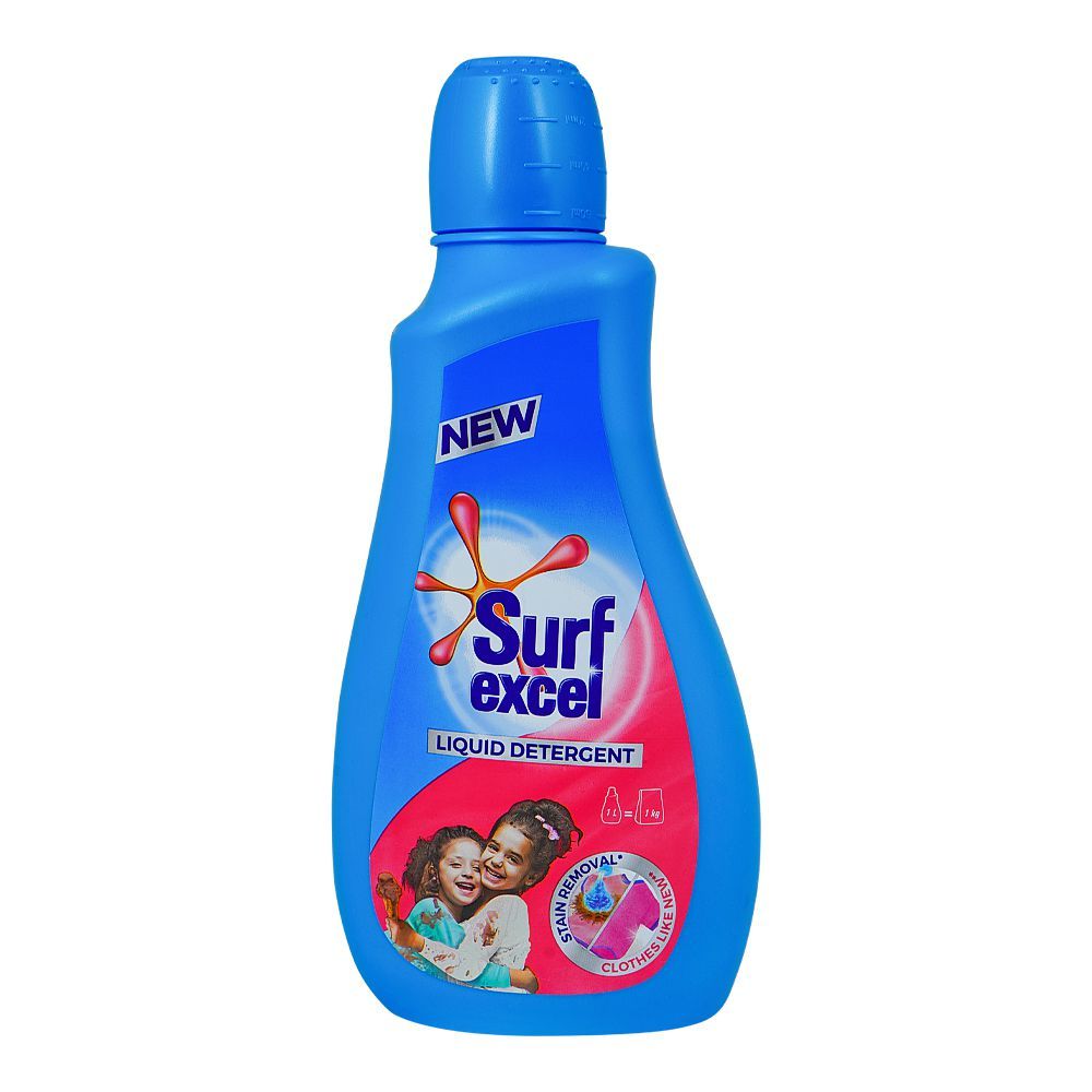 Buy Surf Excel Liquid Detergent 3-In-1 Fabric Care, 1000ml – Shopaholic.pk