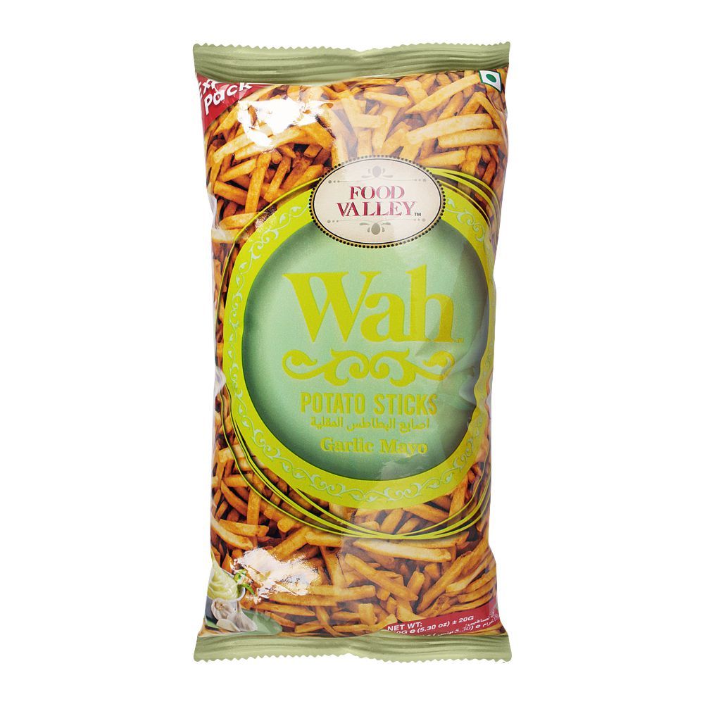 Buy Wah! Potato Sticks, Garlic Mayo, 150g Online in Pakistan ...