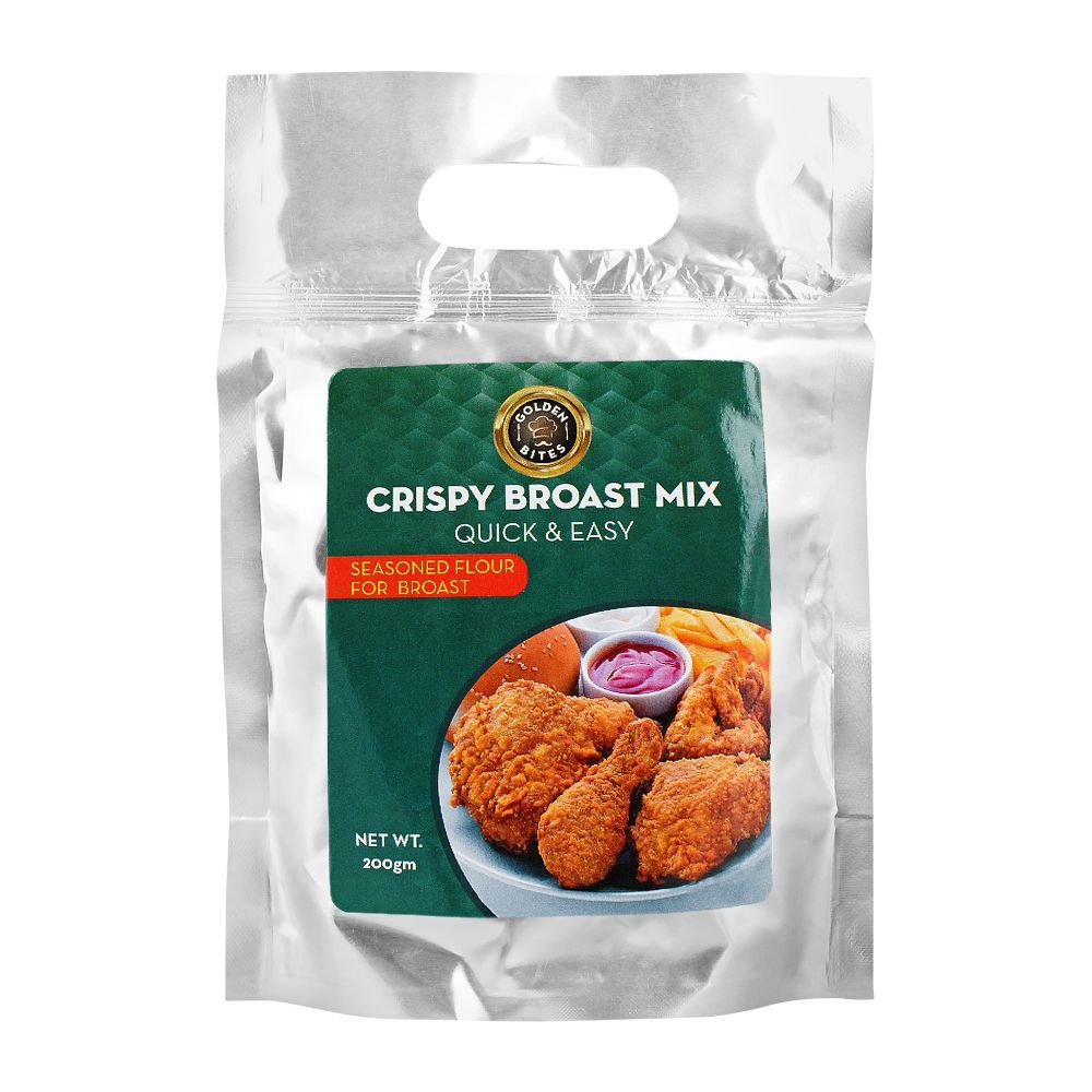 Buy Golden Bites Crispy Broast Mix, 200g Online in Pakistan – Shopaholic.pk