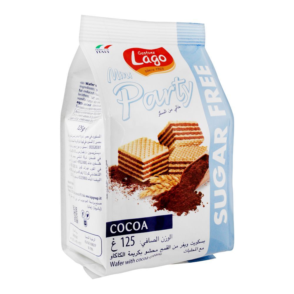 Buy Lago Mini Party Cocoa Wafers Sugar Free 125g in Pakistan ...
