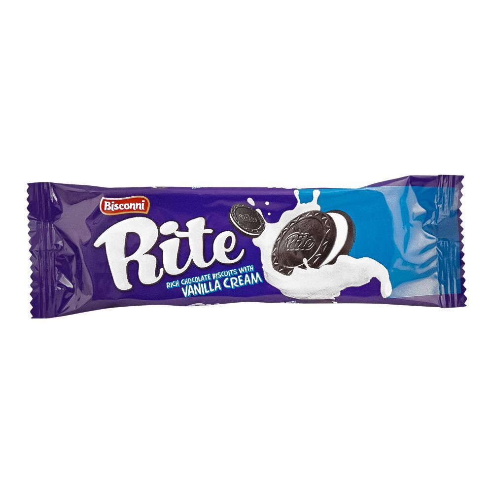 Buy Bisconni Rite Chocolate Biscuit With Vanilla Cream 22.5g ...