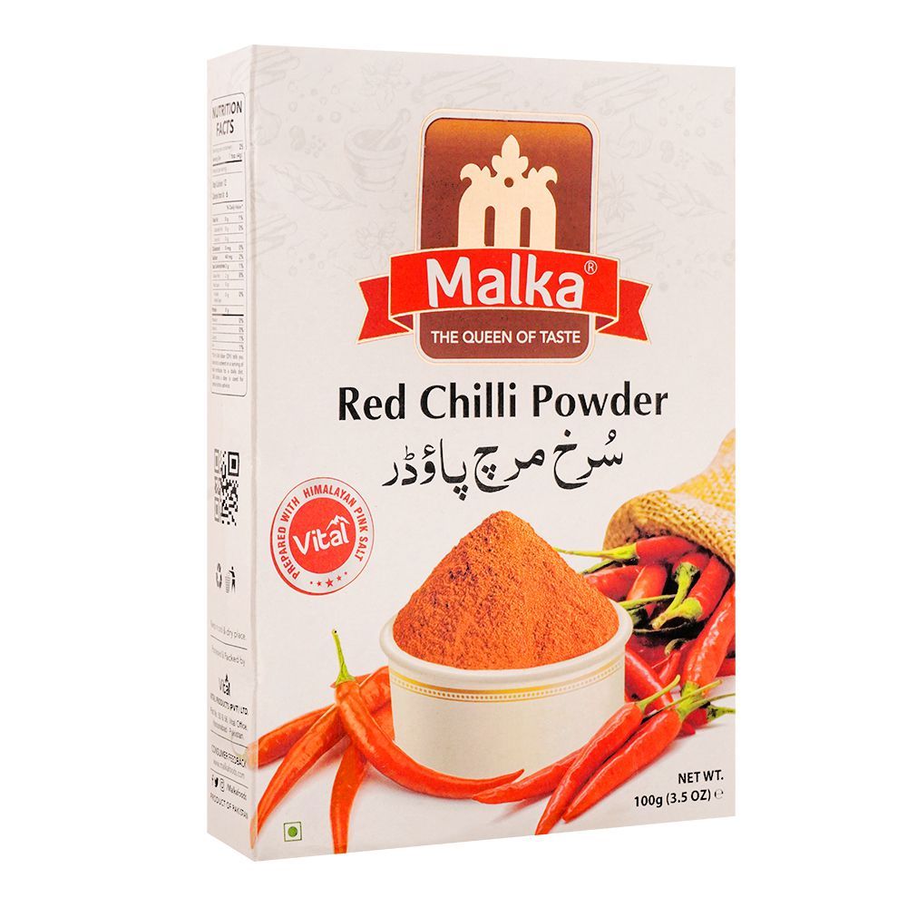 Buy Malka Red Chilli Powder, 100g Online in Pakistan – Shopaholic.pk