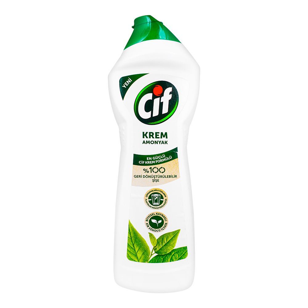 Cif Original Cream Cleaner, 100% Natural Cleaning Particles – Shopaholic.pk