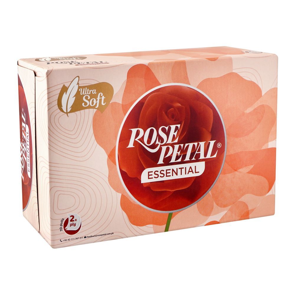 Buy Rose Petal Ultra Soft Essential Tissue, 70-Pack – Shopaholic.pk