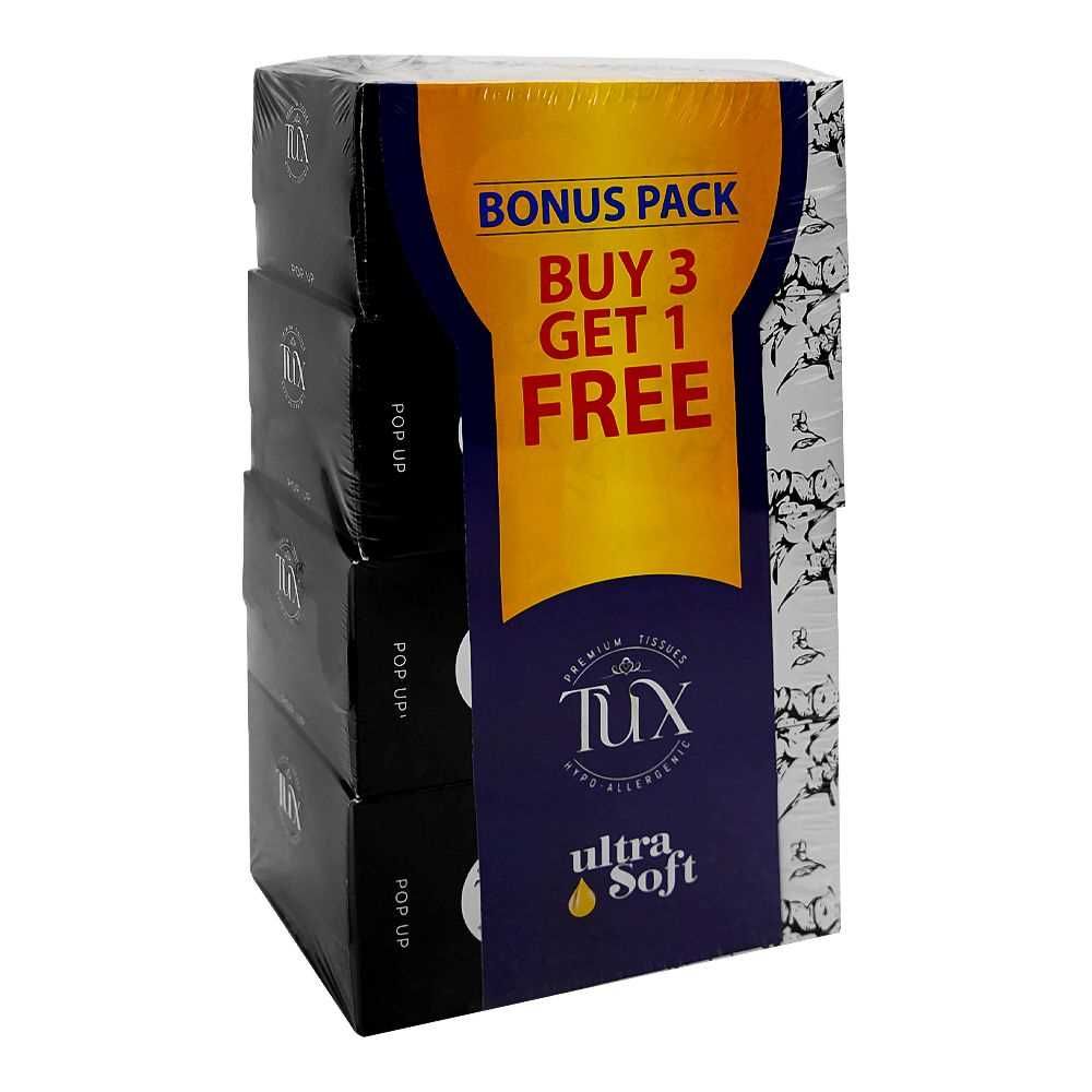 Buy Tux Premium Tissues Ultra Soft, Bonus Pack in Pakistan – Shopaholic.pk