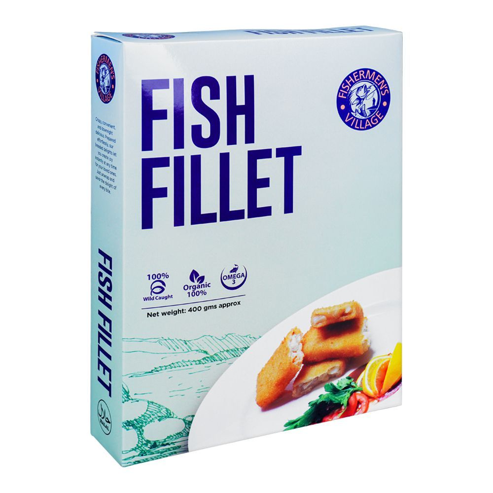 Buy Fishermen's Village Fish Fillet, 400g in Pakistan – Shopaholic.pk