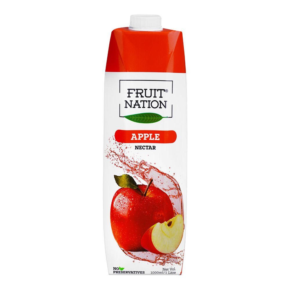 Buy Fruit Nation Apple Nectar Juice, 1 Liter in Pakistan – Shopaholic.pk