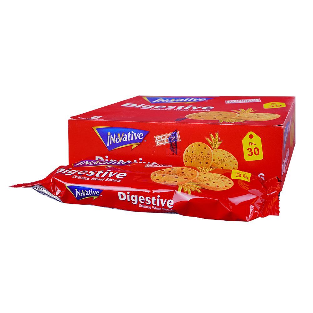 Buy Inovative Digestive Delicious Wheat Biscuits, 6-Pack – Shopaholic.pk
