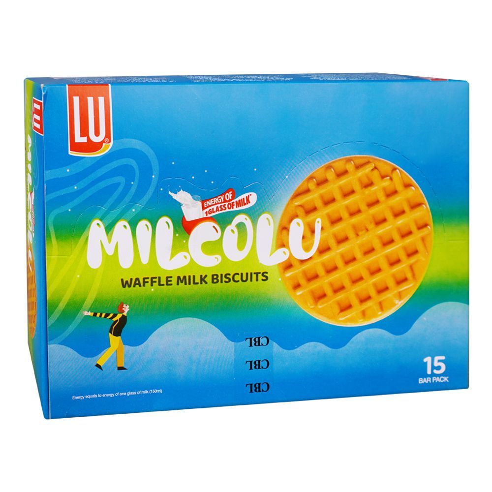 Buy LU Milcolu Waffle Biscuits, 15-Pack Online in Pakistan – Shopaholic.pk