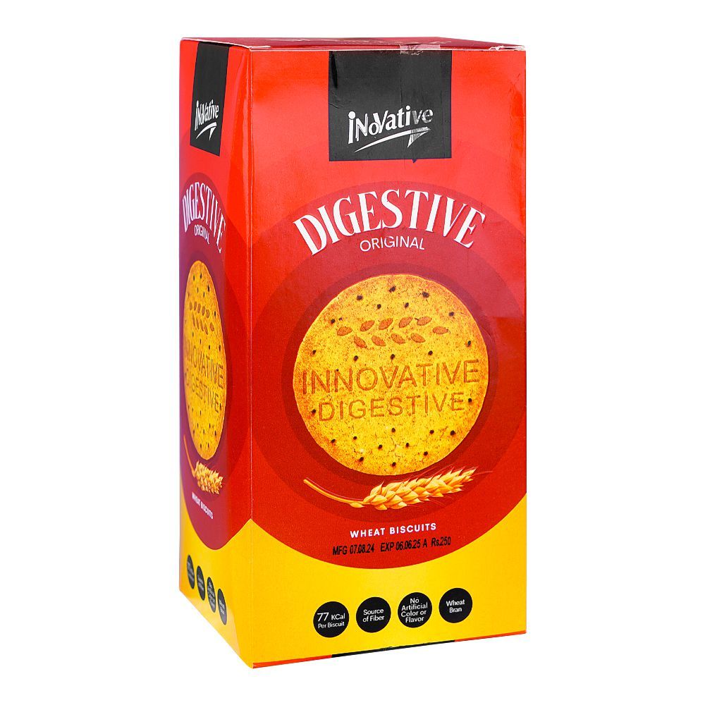 Buy Innovative Digestive Original Wheat Biscuits, 270g – Shopaholic.pk