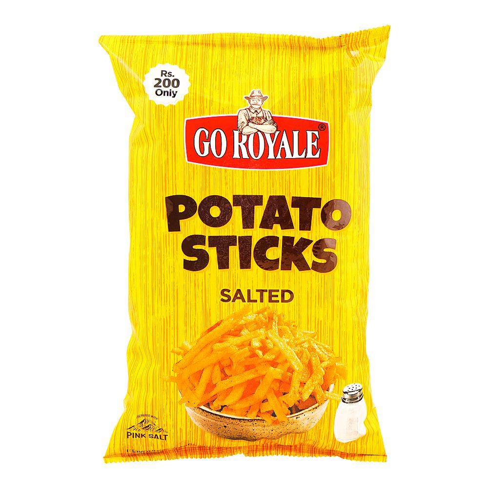 Buy Go Royale Salted Potato Sticks, 120g Online in Pakistan – Shopaholic.pk