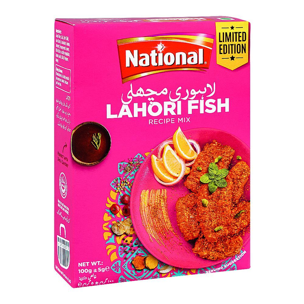 Buy National Lahori Fish Masala Mix, 100g Online in Pakistan ...